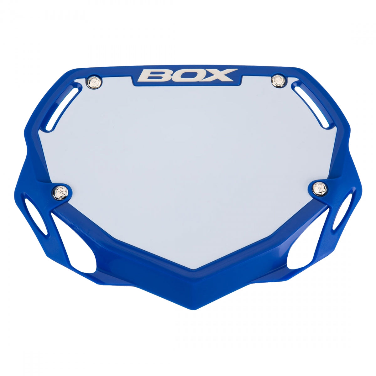 BOX Two Number Plate, Small (73g, 6.5" x 9"), Blue, Hook and Loop Clos – 365 Cycles