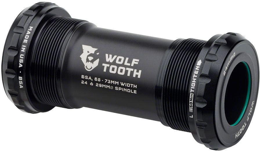 Wolf Tooth Bottom Bracket - English (BSA), 68/73mm, For 24mm Spindle, – 365 Cycles