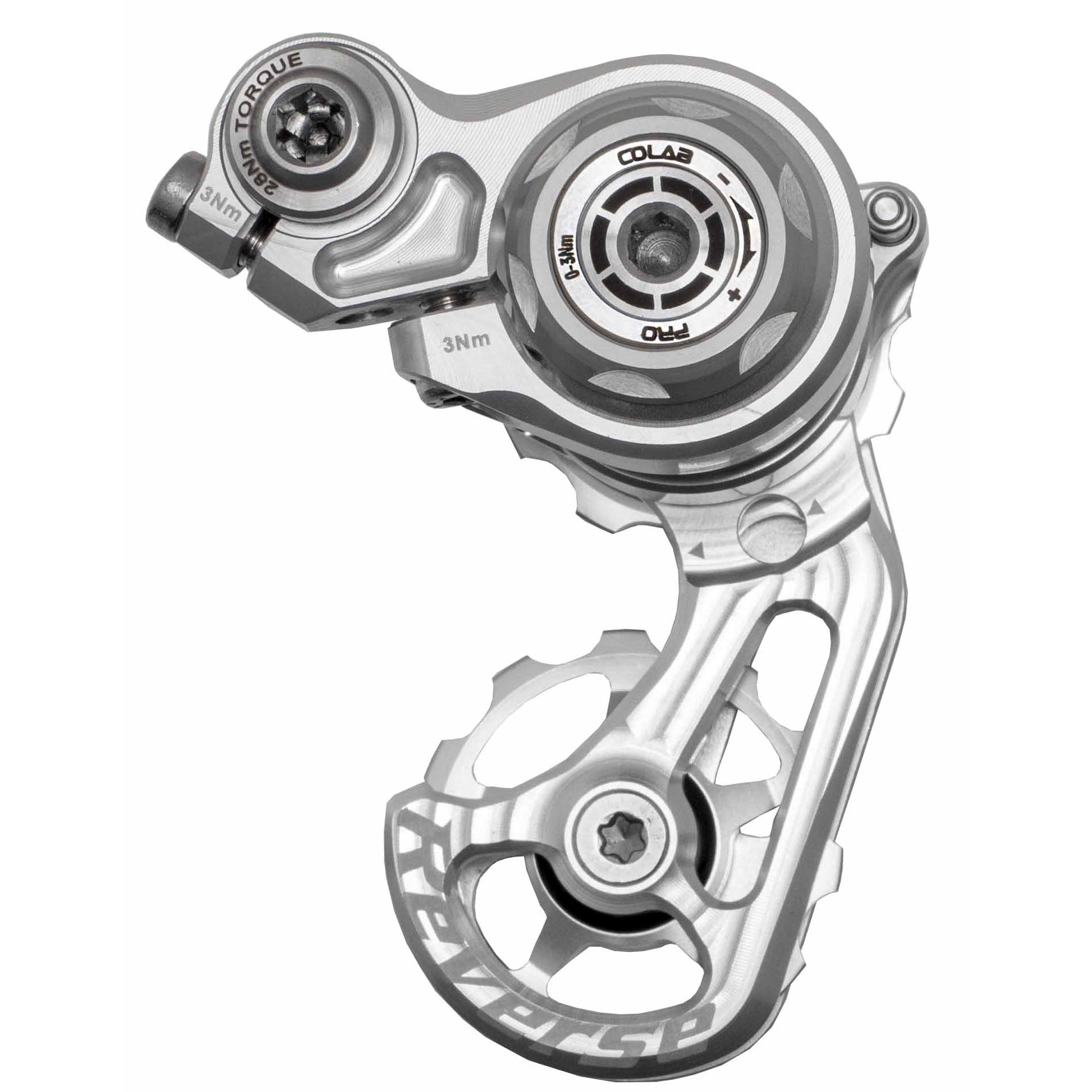 Reverse Colab Pro Chain Tensioner, Silver – 365 Cycles