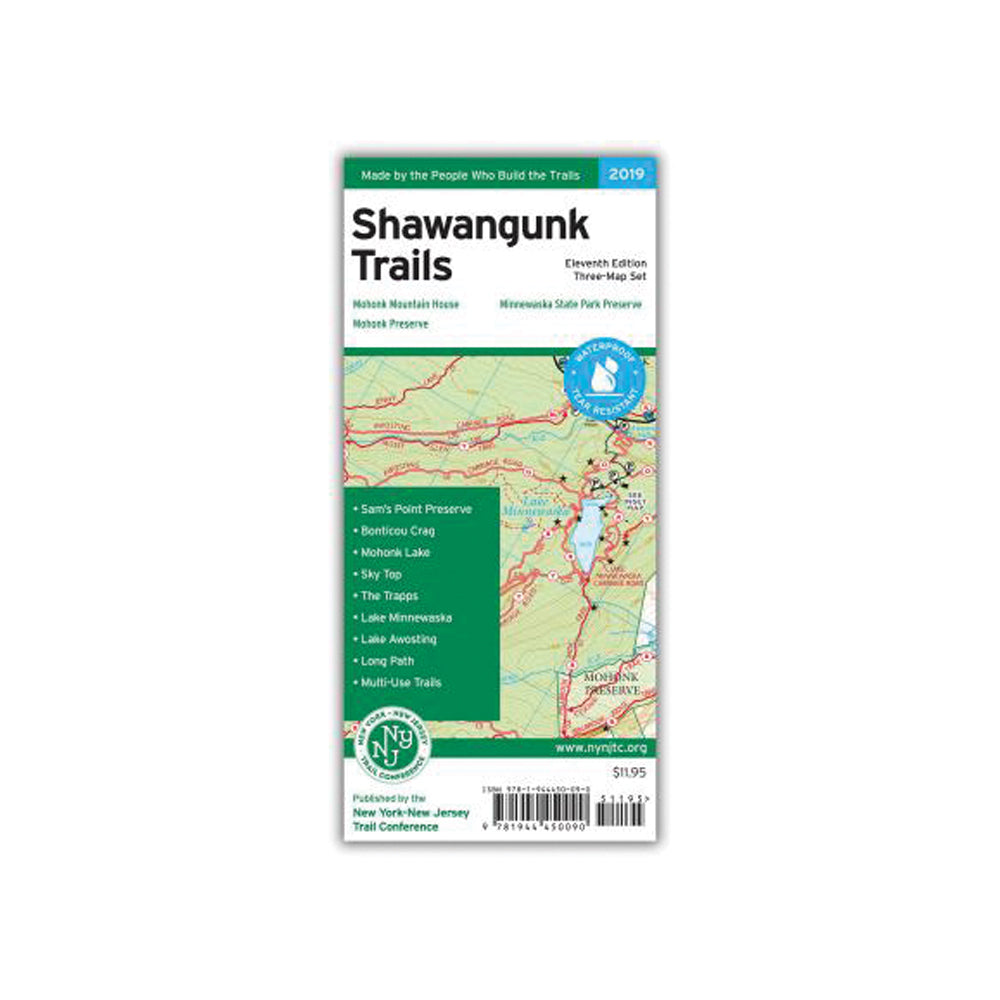 Shawangunk Trail Map 19 | NY - NJ Trail Conference Topographical Map f ...