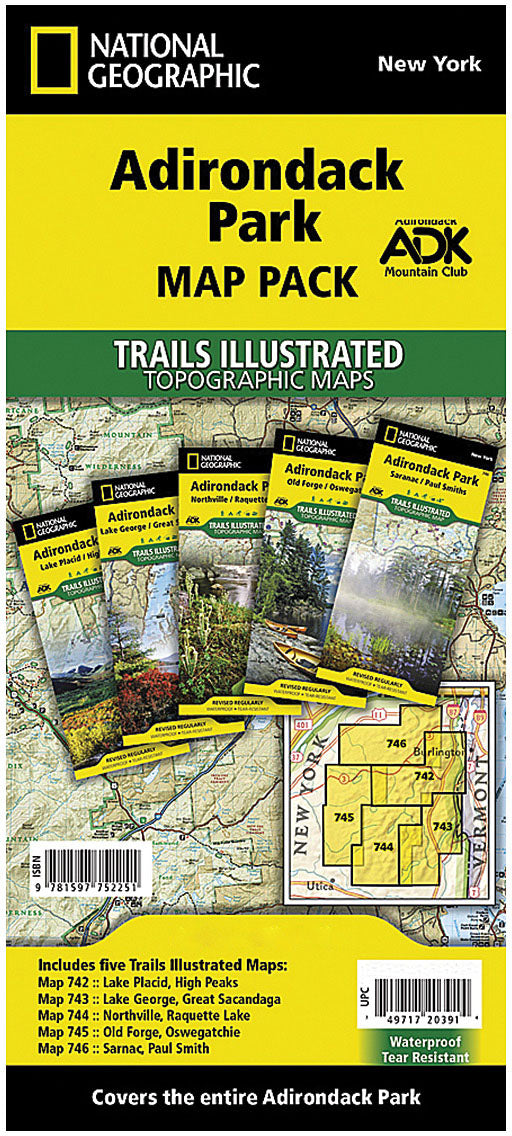 Explore Adirondack Park with National Geographic Map & Naturalist Guid ...