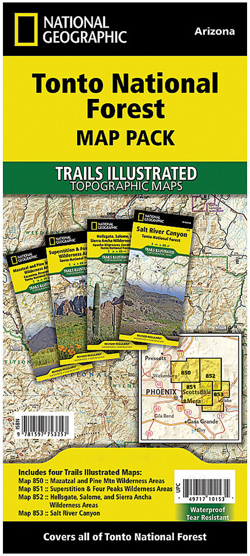 Explore Tonto National Forest with National Geographic Map & Naturalis ...