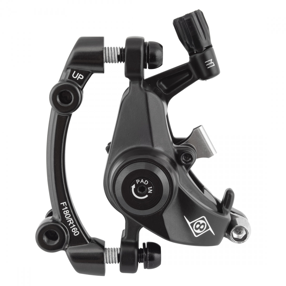 ORIGIN8 Vise II PM MTB Mechanical Disc Brake Standard Post Mount MTB F ...