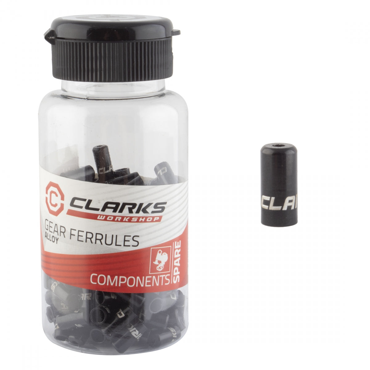 Clarks Cable Ferrules Gear 4mm Black – 365 Cycles