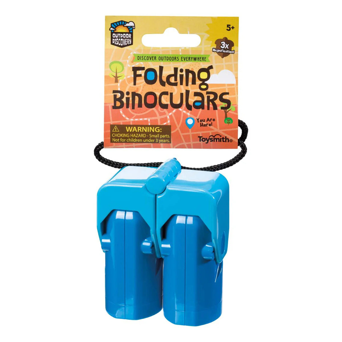 Outdoor Discovery Folding Binoculars - Compact Waterproof Optical Gear ...