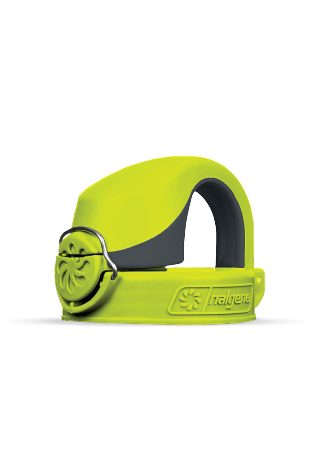 Nalgene OTF Lid Replacement - Lime & Charcoal Colorful, Durable, Leak ...