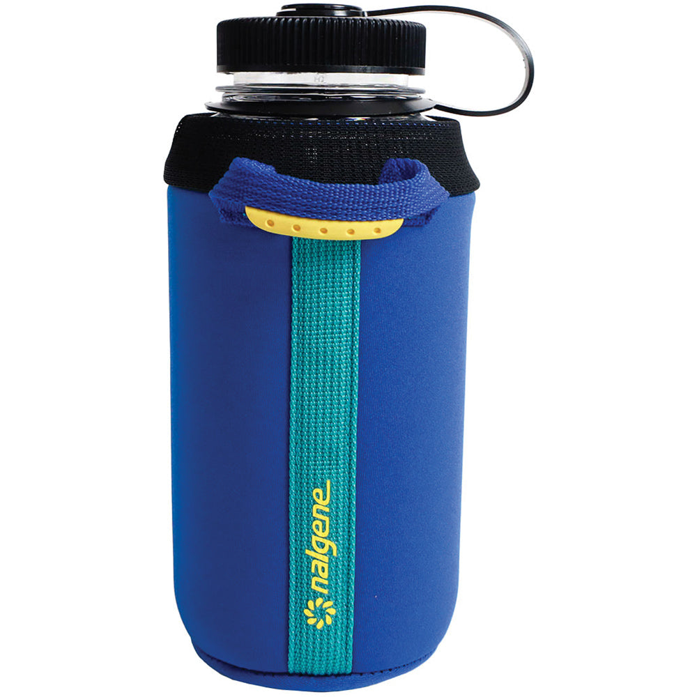 Nalgene 32oz Water Bottle Sleeve in Blue - Durable Neoprene Insulation ...