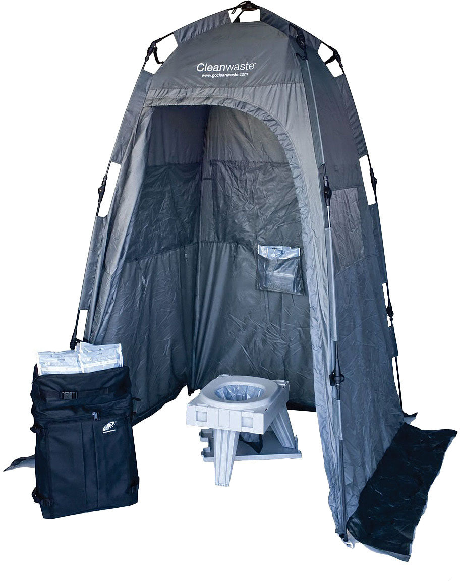 Cleanwaste Go Anywhere Portable Toilet System - The Ultimate Camp Toil ...