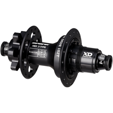 SPANK HEX Drive MTB Hub 102T 6-Pawl 135/142mm XD 32H Black – 365 Cycles