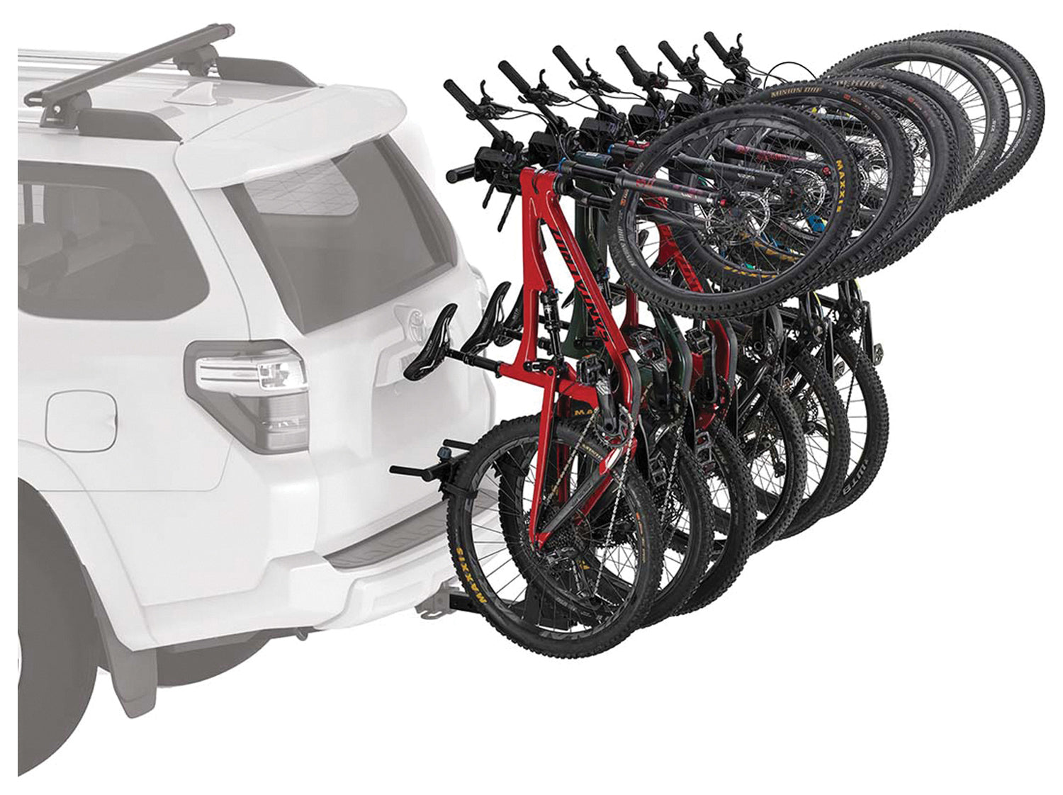 Yakima HangTight 6 Bike Rack - Durable Steel, Quick-Install, Secure ...
