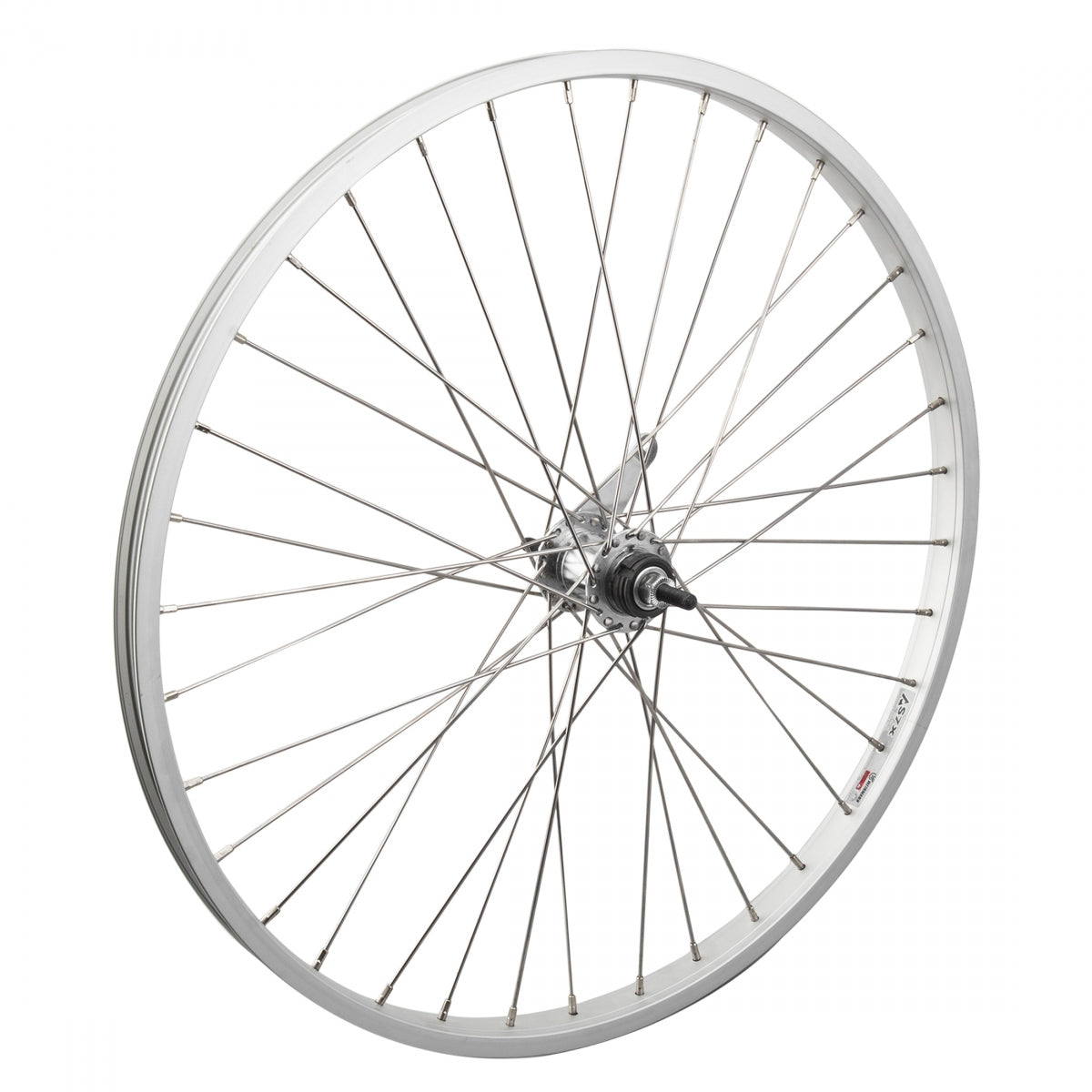 26-inch WEI AS7X Rear Bicycle Wheel with KT Steel Hub, 3/8x110mm B/O A ...
