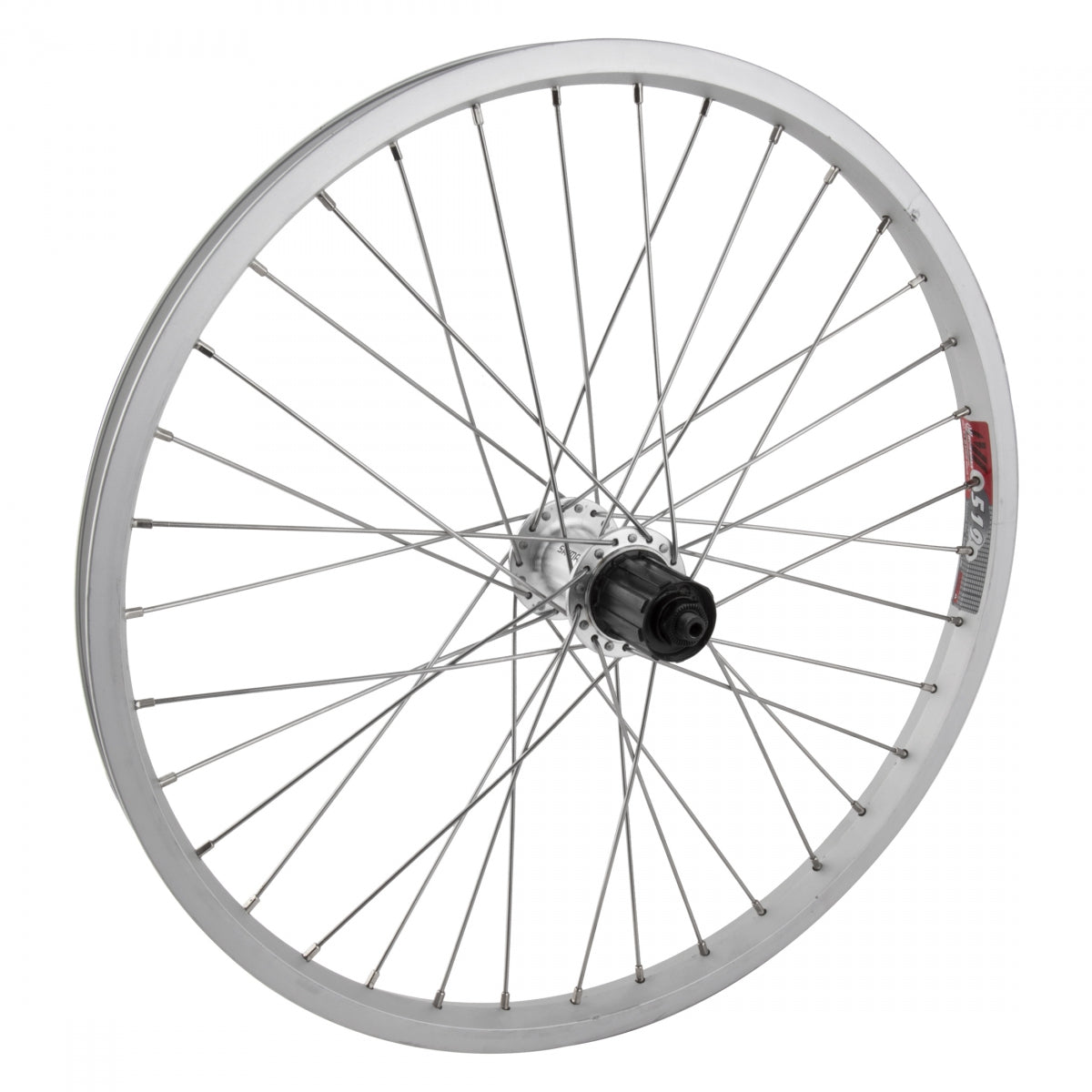 20-Inch Alloy Recumbent Rear Wheel with QR Axle, 36-Spoke, HG11 Rim, C ...