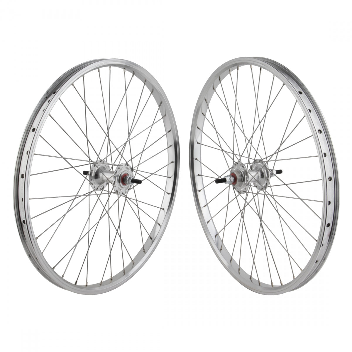 Black Ops DW1.1 24-Inch BMX Wheelset with MX1100 Sealed Hub, 24mm Inte ...