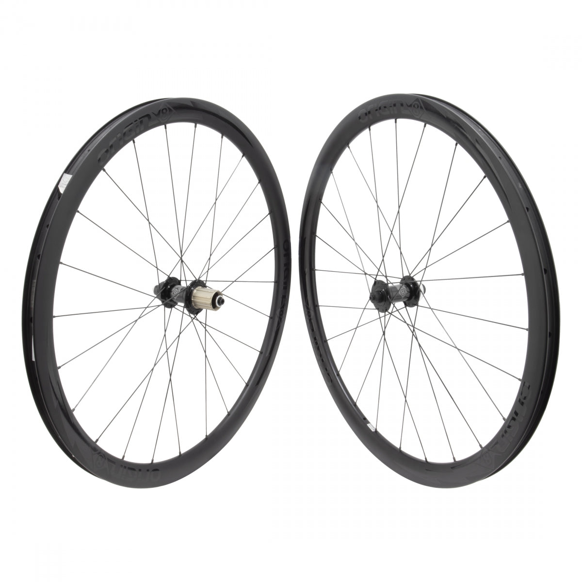 700C Carbon Road Disc Wheel Set - Lightweight Tubeless Compatible with ...