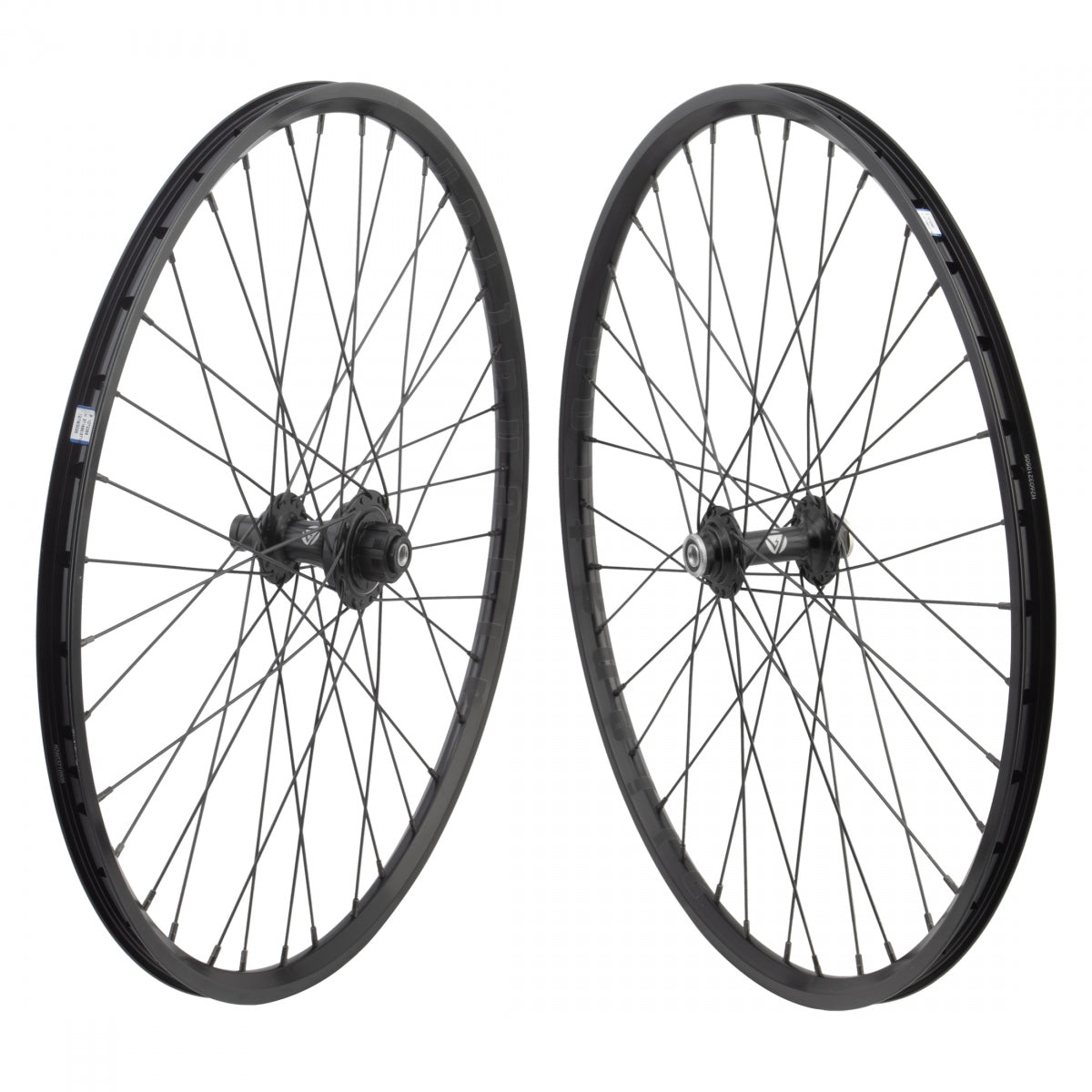24in Alloy Mini BMX Wheel Set with Alienation Mite G69 Rims & Sealed B ...