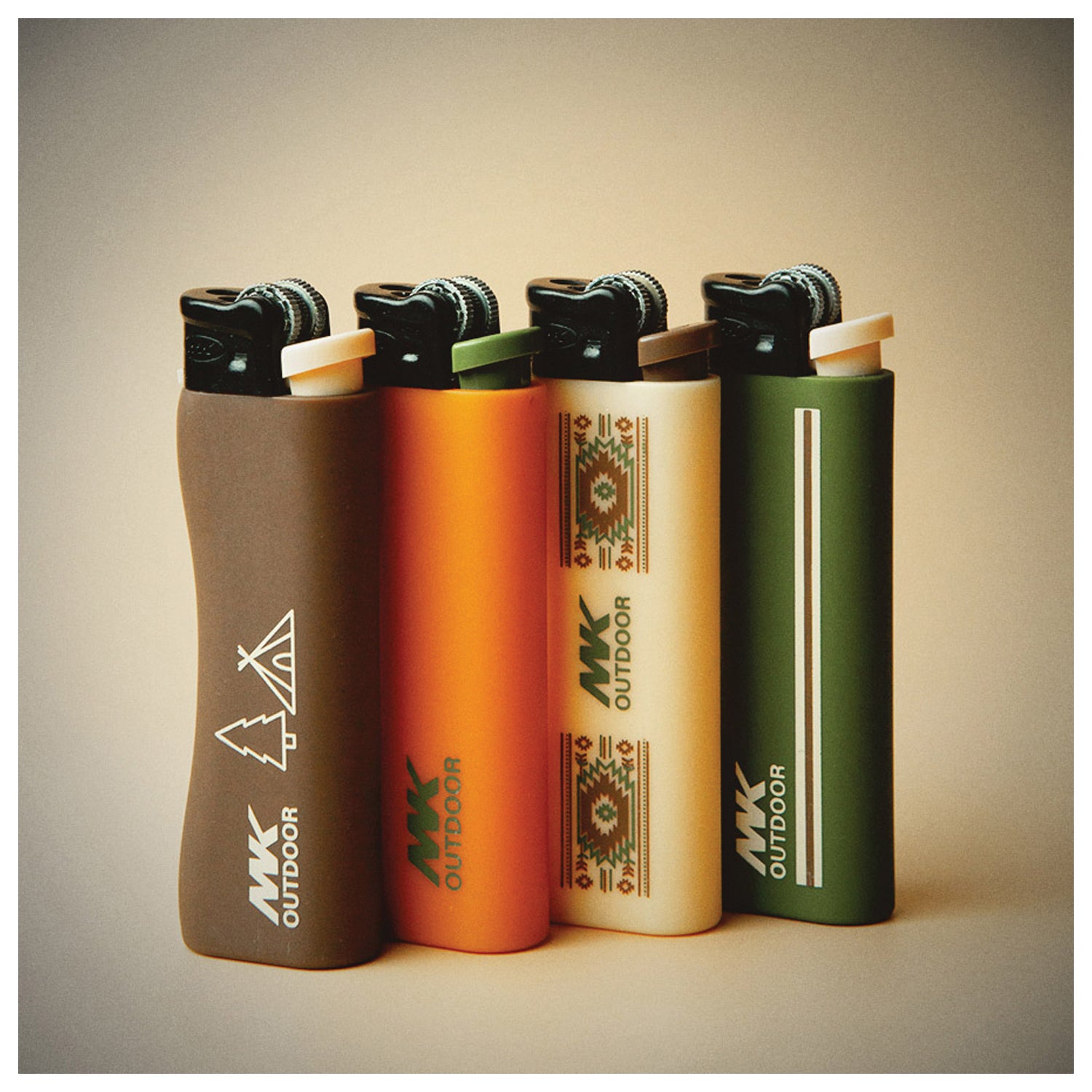 MK Lighter Eco Lighter 4 Pack - Sustainable, Reusable Fire Starters wi ...