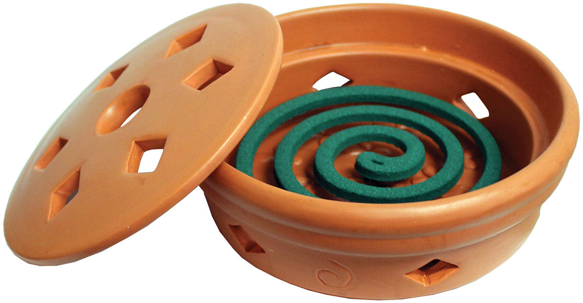 Pic Corp Pic Mosquito Repellent Coil Burner: Terracotta Insect Repelle ...