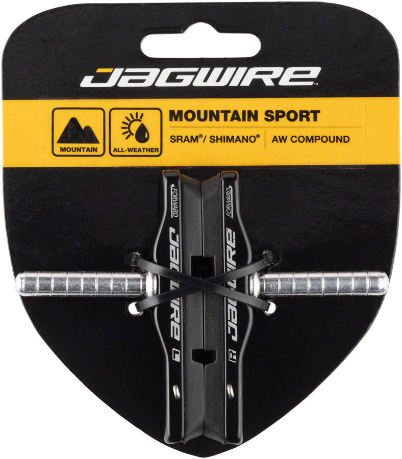 Jagwire Mountain Pro Cantilever Brake Pads Smooth Post All Weather Com ...