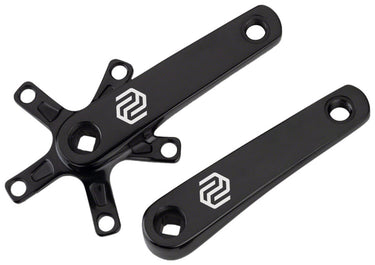 Promax SQ-1 160mm Aluminum Square Taper Crank Arms - Black, BMX Use ...