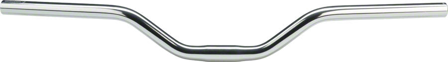 Dimension HighRise Bar 60mm Rise w/ 15d Sweep 25.4 mm Width 660 Silver ...