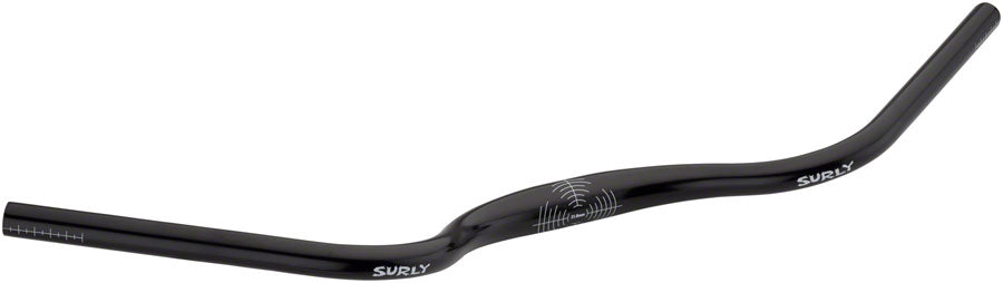 Surly Terminal Handlebar 31.8mm Clamp 40mm Rise 735mm Width Back Black ...