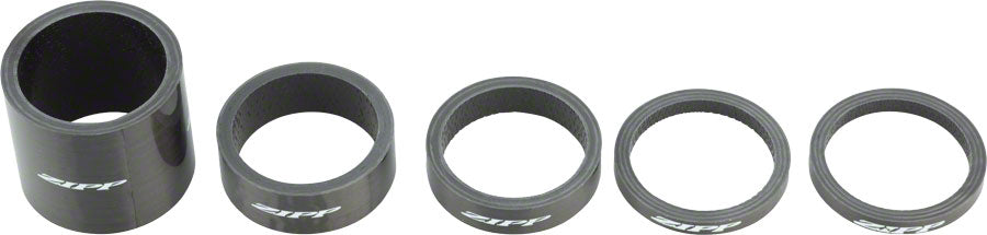 Zipp Headset Spacer Set, UD Carbon (4mm x 2, 8mm x 1, 12mm x1, 30mm x ...