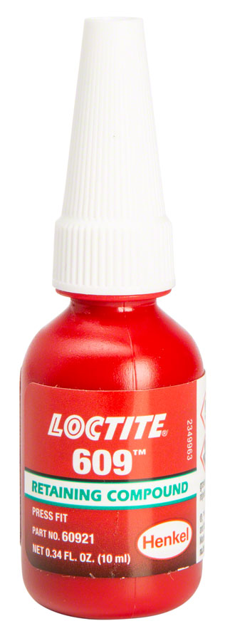 Loctite 609 Retaining Compound Low Viscosity 10ml .3 fl oz Thread Lock ...