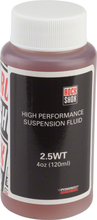 RockShox Suspension Oil, 2.5wt, 120ml Bottle – 365 Cycles