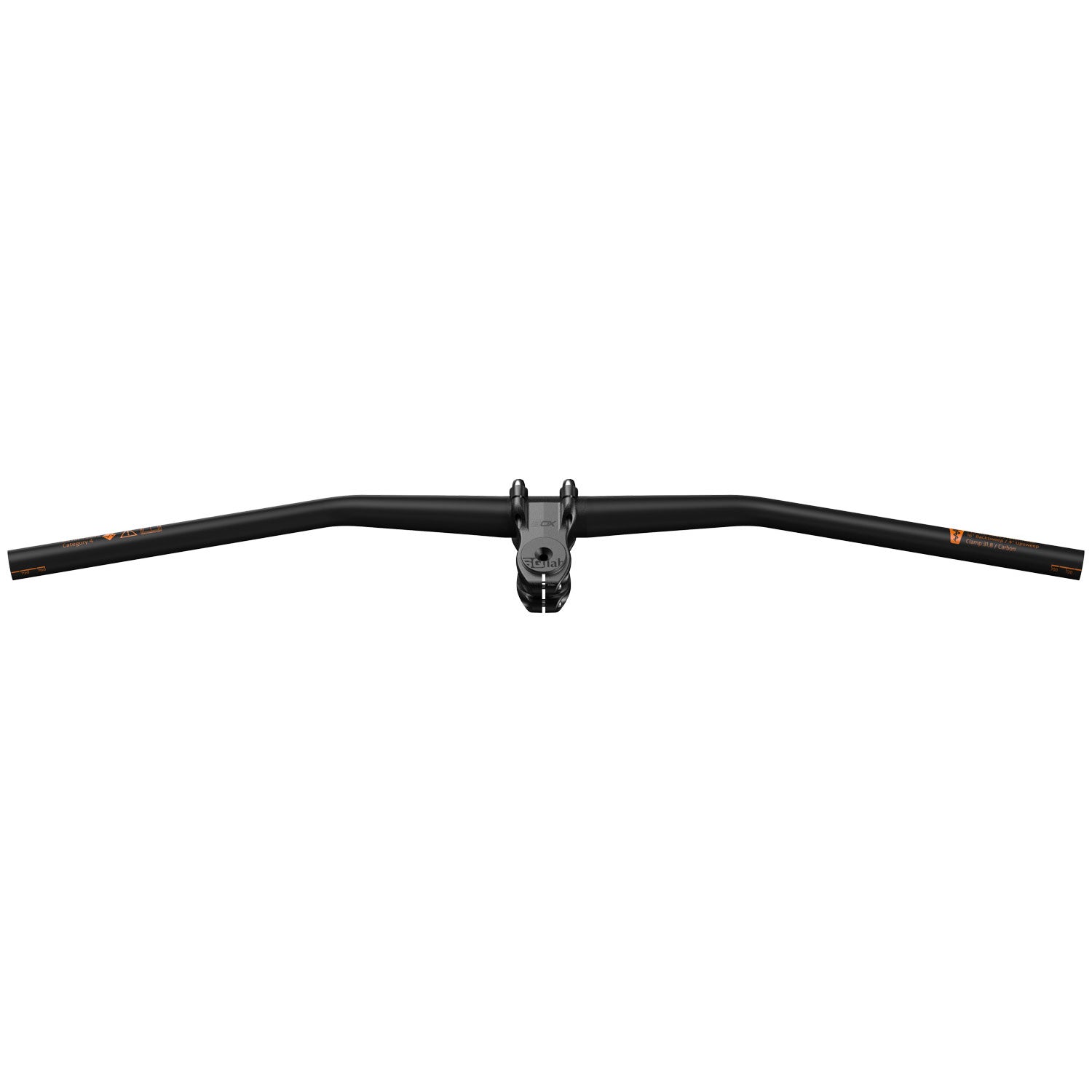 SQlab 311 FL-X Carbon Riser Bar, (31.8) 15mm/740mm - Black – 365 Cycles