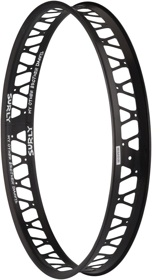 Surly 26" Tubeless-Ready Alloy Disc Rim - Symmetric, Black, 32H – 365 ...