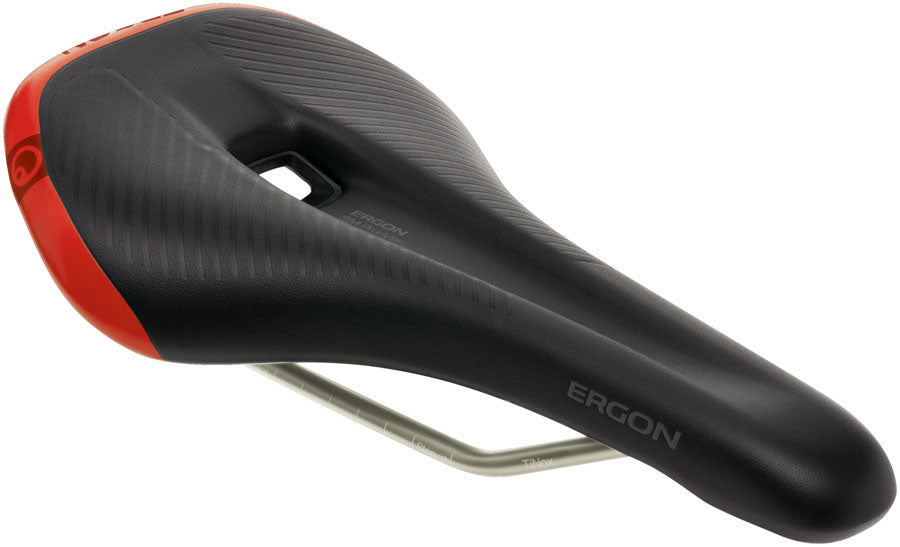 Bike Saddle Ergon SM Pro - Red 9-12cm Sit Bone Width Topeak QuickClick ...