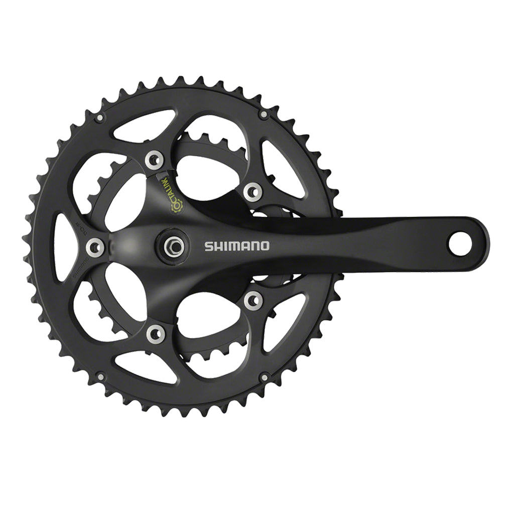 Shimano FC-R345-L 175mm 9-Speed Road Crankset with Hyperdrive SG-X ...