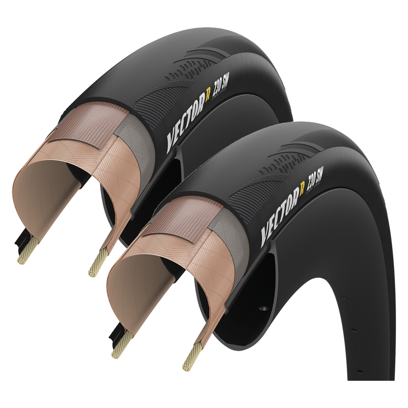 Goodyear Vector R XPLR 700x40 Tubeless Bike Tire with Advanced TPI & R ...
