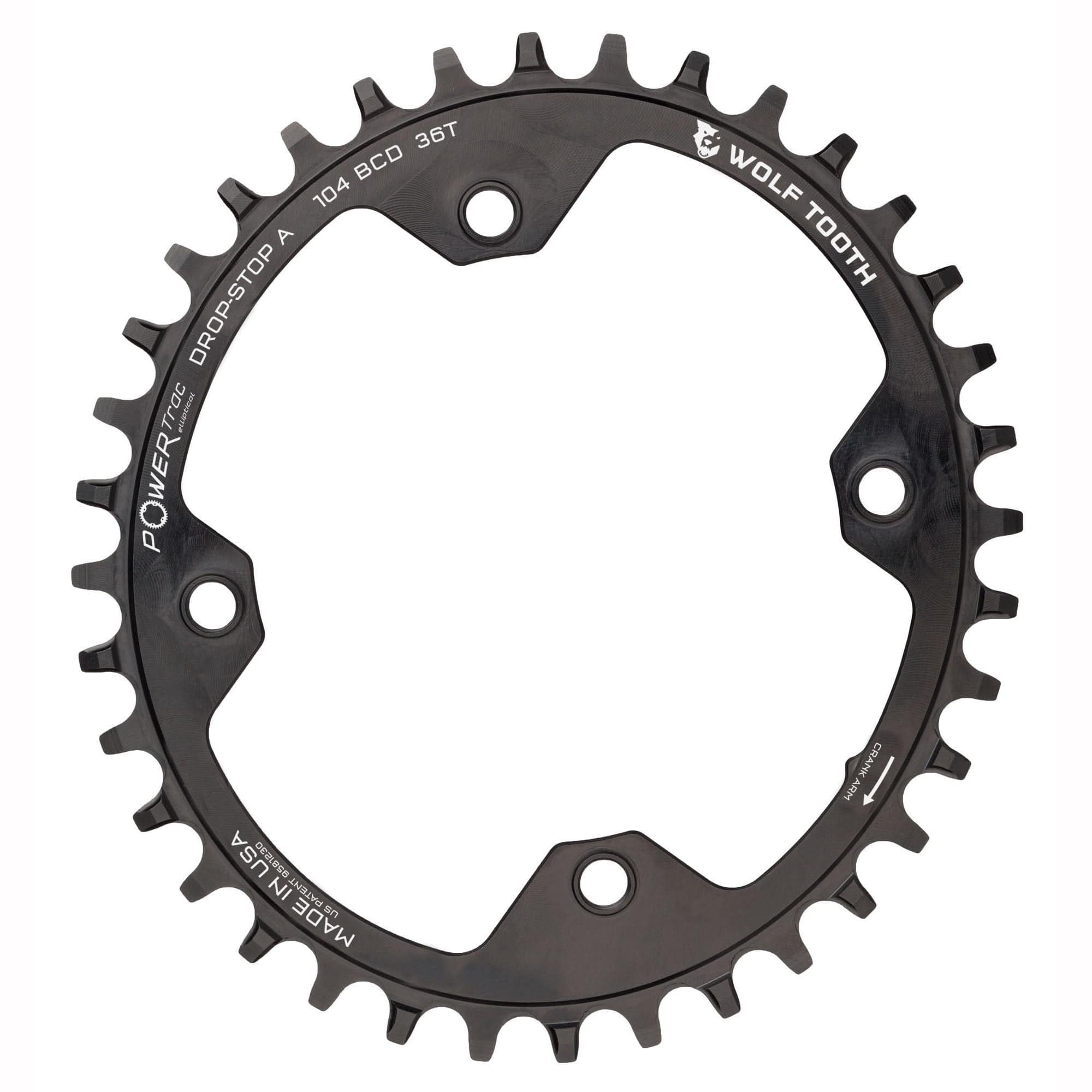 Wolf Tooth Oval 104 BCD Chainrings – 365 Cycles